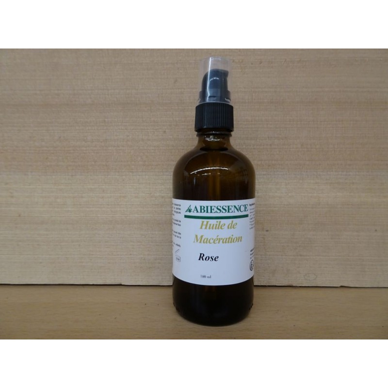 Huile de macération de Roses dans l’huile végétale de Jojoba